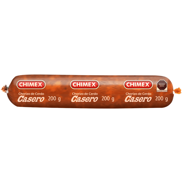 Chimex Chorizo Casero de Cerdo 200 g - H-E-B México