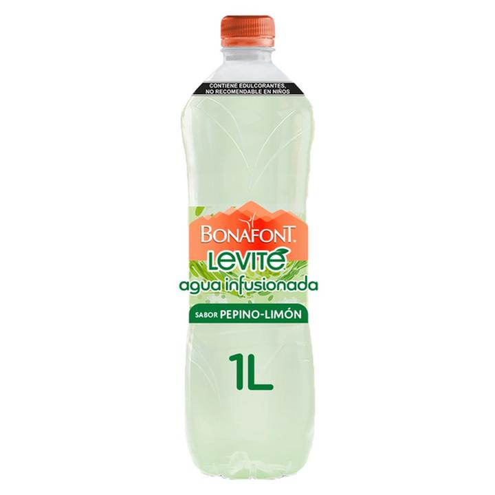 Bonafont Agua Infusionada Pepino Limón 1 L - H-E-B México