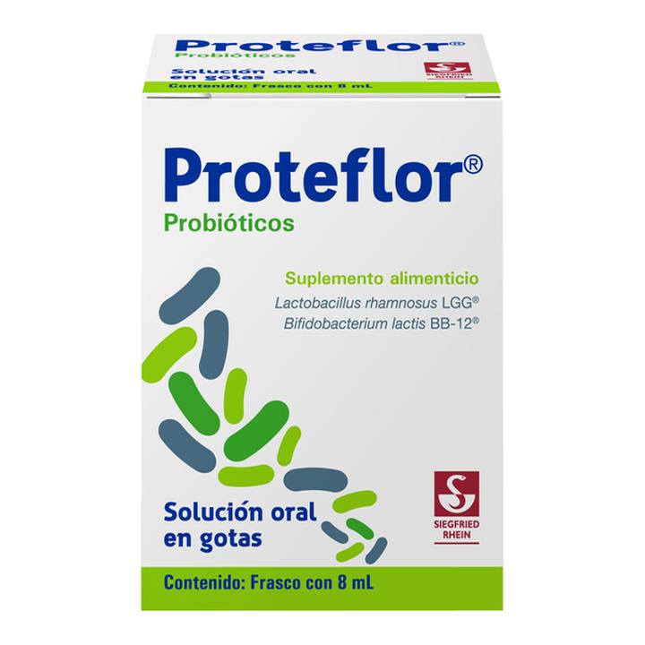 Proteflor Probióticos Solución Oral en Gotas 8 ml - H-E-B México