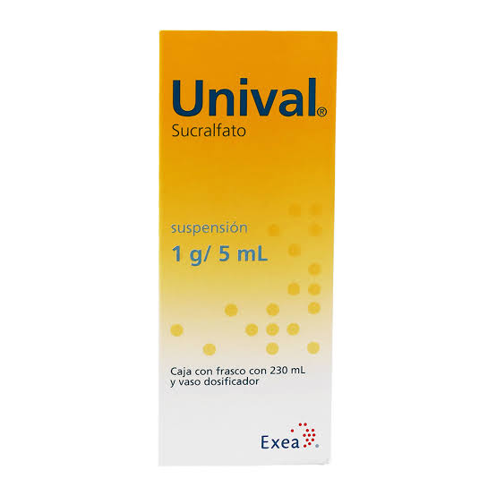 Senosiain Unival Sucralfato 1 g Suspensión 230 ml - H-E-B México