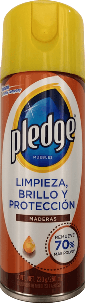 Pledge Limpiador Para Madera Tamaño Mini 250 ml - H-E-B México