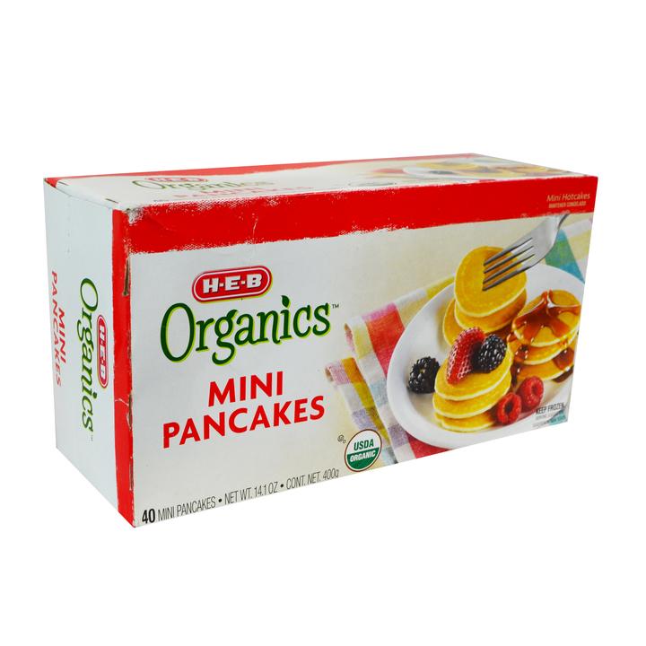 HEB Organics Mini Pancakes 400 g - H-E-B México