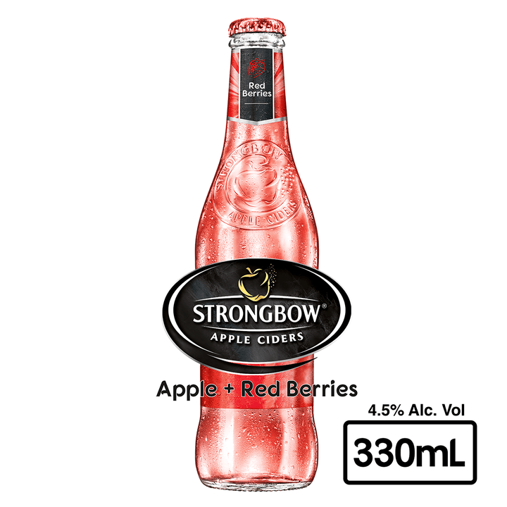 Strongbow Sidra Red Berries 330 Ml - Mi Tienda del Ahorro