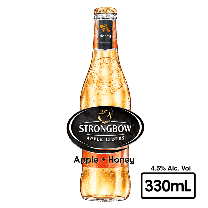 Strongbow Sidra Honey& Apple Botella 330 Ml - H-E-B México