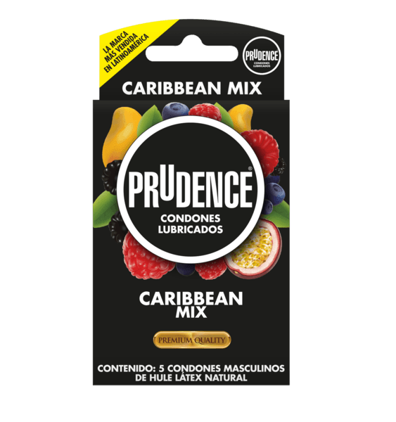 Prudence Condones Caribbean Mix 5 Pz - H-E-B México