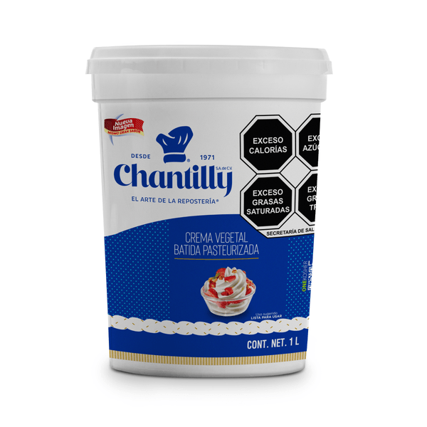 Chantilly Crema Para Batir Vegetal 1 kg - Mi Tienda del Ahorro