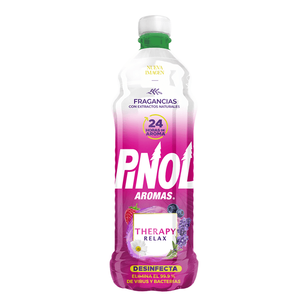 Pinol Limpiador Multiusos Therapy Relax 828 ml - Mi Tienda del Ahorro