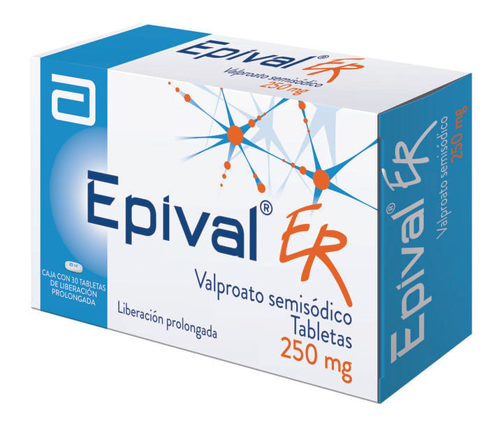 Abbott Epival Er 250 Mg 30 Tabletas 30 Pz - H-E-B México
