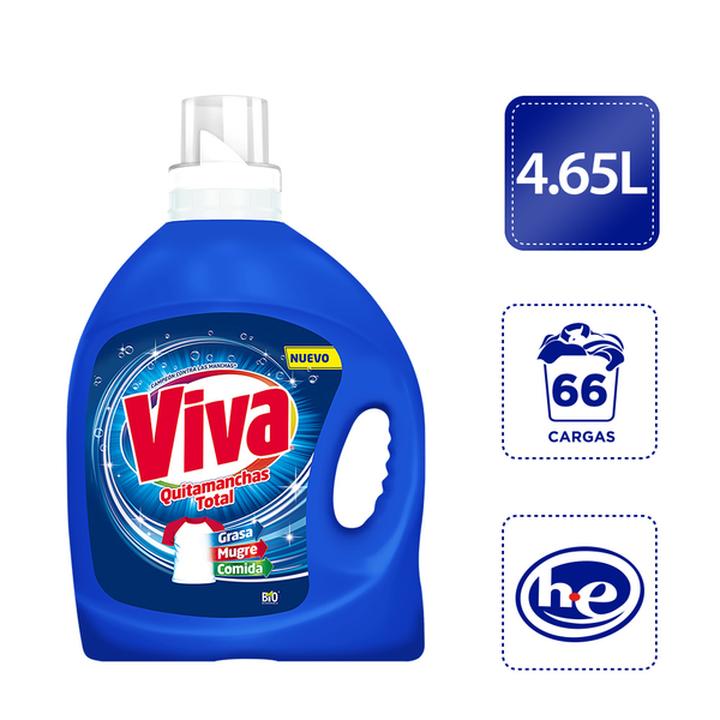 Viva Detergente Líquido Regular 4.65 L - H-E-B México