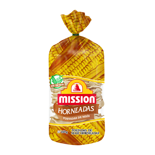 Mission Tostada Maiz Horneada 240 g - Mi Tienda del Ahorro