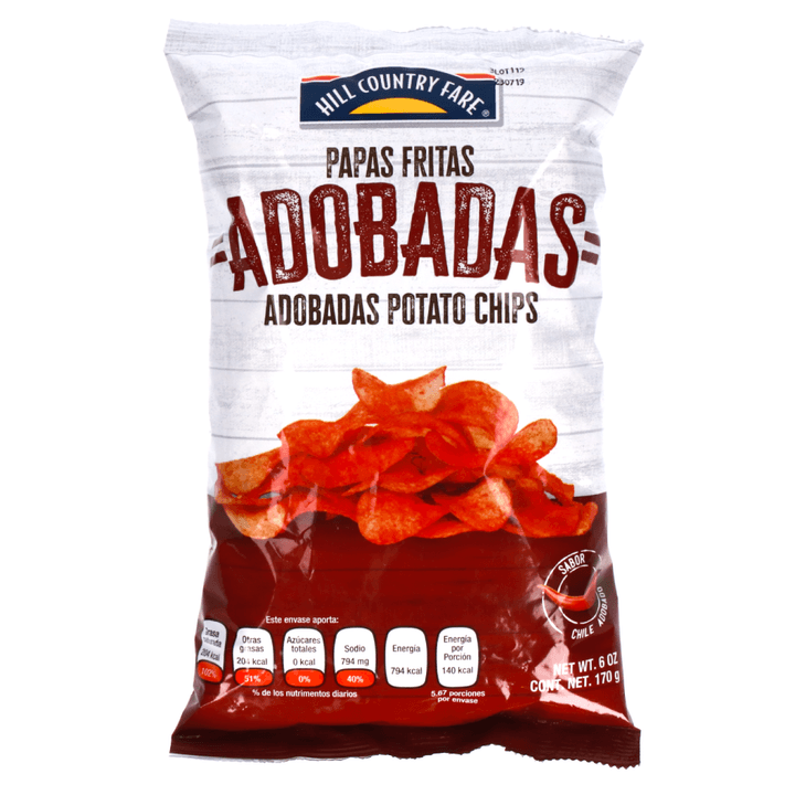 HCF Papas Fritas Adobadas 170 g - H-E-B México