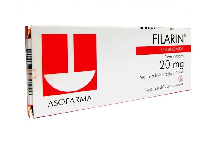 Asofarma Filarin 20 Mg 30 Cpr Leflunomida 30 Pz - H-E-B México