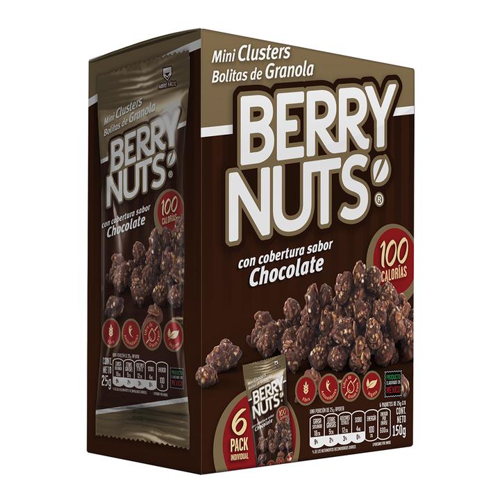 Berry Nuts Bolitas de Granola 6pack Sabor Chocolat - H-E-B México