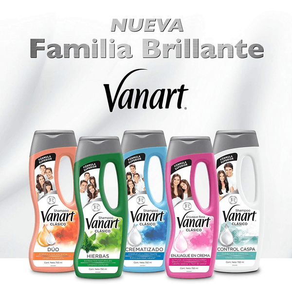 Vanart Shampoo Clásico Crematizado 750 Ml - Mi Tienda del Ahorro