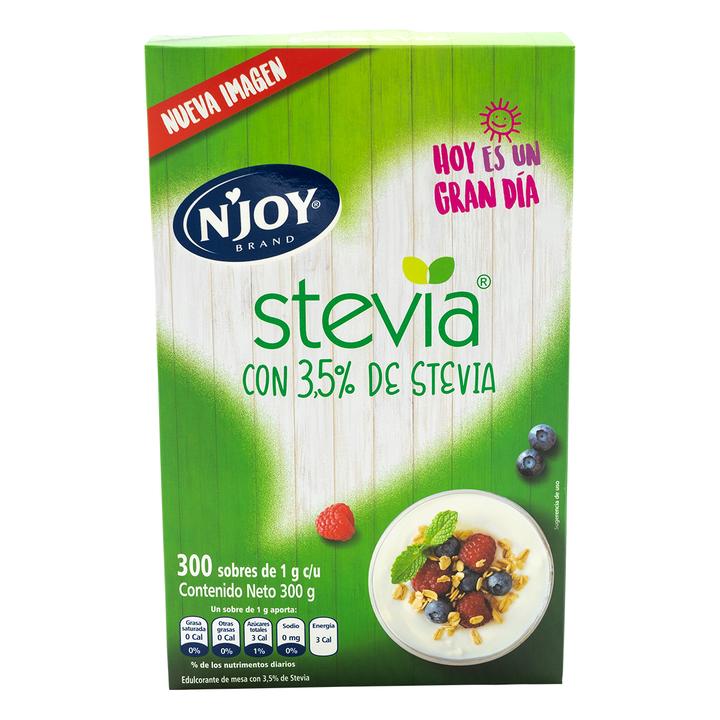 Njoy Brand Endulzante con 3.5% de Stevia 300 g - H-E-B México