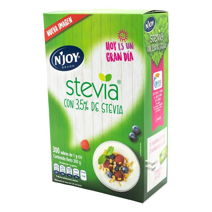 Njoy Brand Endulzante con 3.5% de Stevia 300 g - H-E-B México