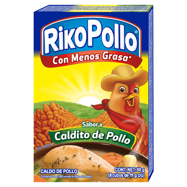 Riko Pollo Caldo Sabor Pollo 88 g - Mi Tienda del Ahorro