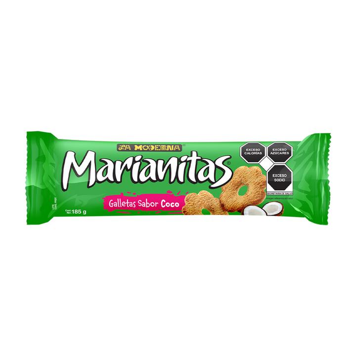 la Moderna Galletas Marianitas Sabor Coco 185 g - Mi Tienda del Ahorro