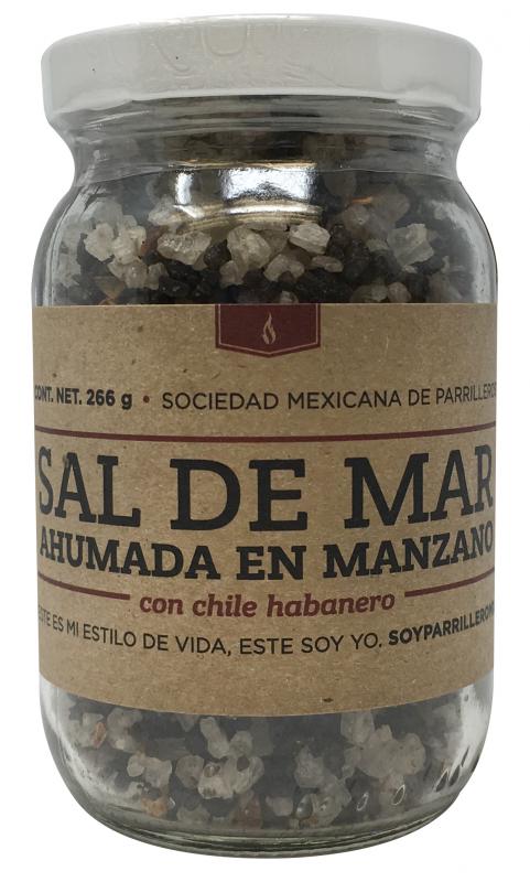 Smp Sal de Mar Ahumada en Manzano Habanero 266 g - H-E-B México