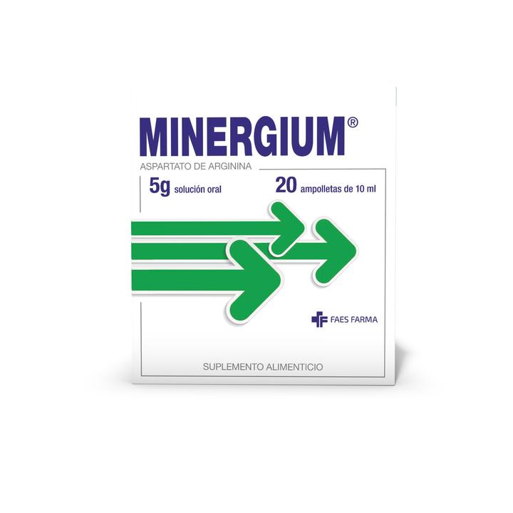 Faes Farma Minergium 5 G Ampolletas 20 Pz - H-E-B México