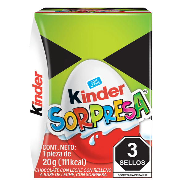 Kinder Sorpresa Chocolate con Leche Tortugas Ninja - H-E-B México