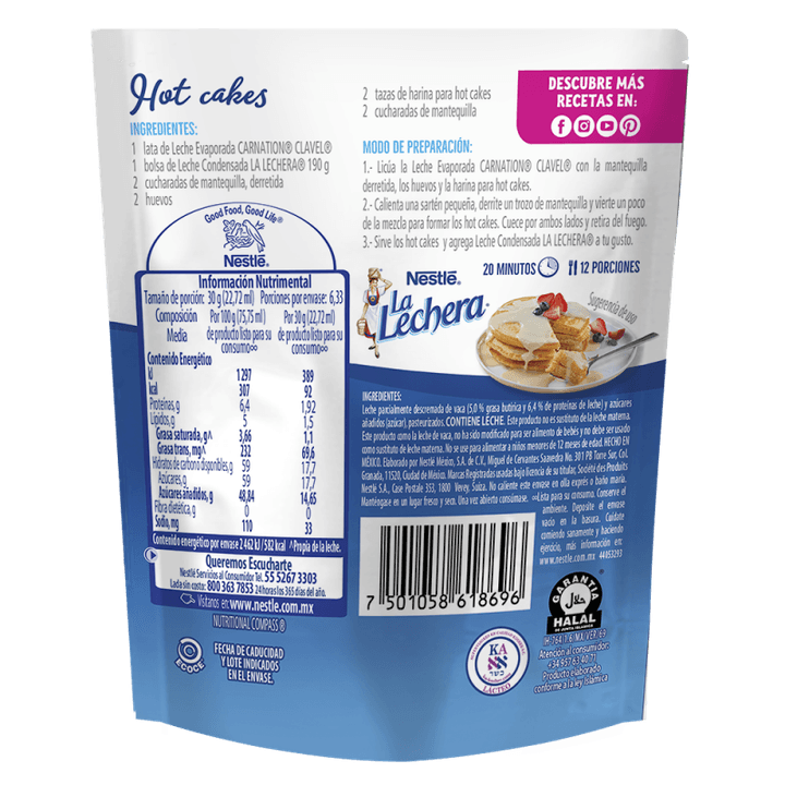 Nestle Leche Condensada Pouch 209 g - H-E-B México