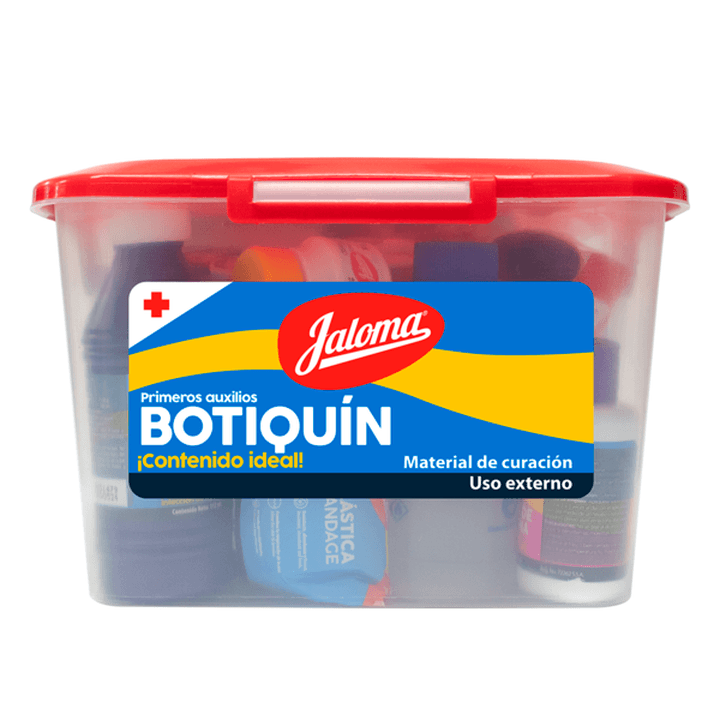 Jaloma Botiquín Primeros Auxilios Caja 1 Pz - Mi Tienda del Ahorro Jaloma Botiquín Primeros Auxilios Caja 1 Pz - Mi Tienda del Ahorro