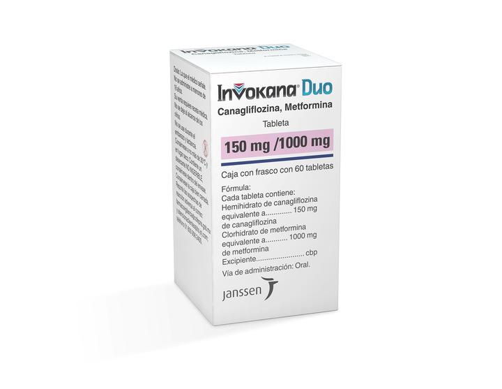 Janssen Invokana Duo 150/1000 Mg Tabletas 60 Pz - H-E-B México