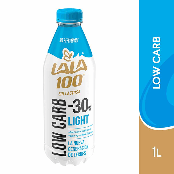 Lala Leche 100 Sin Lactosa Baja en Carbohidratos 1 L - H-E-B México