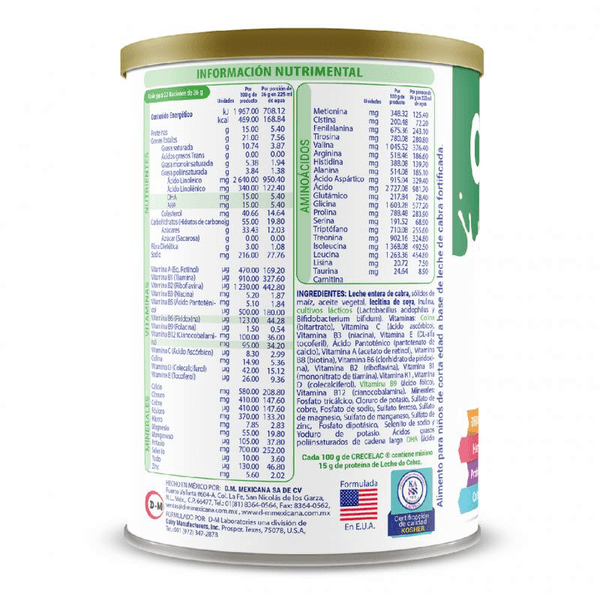 Crecelac Formula Infantil Elaborada con Leche de C - H-E-B México