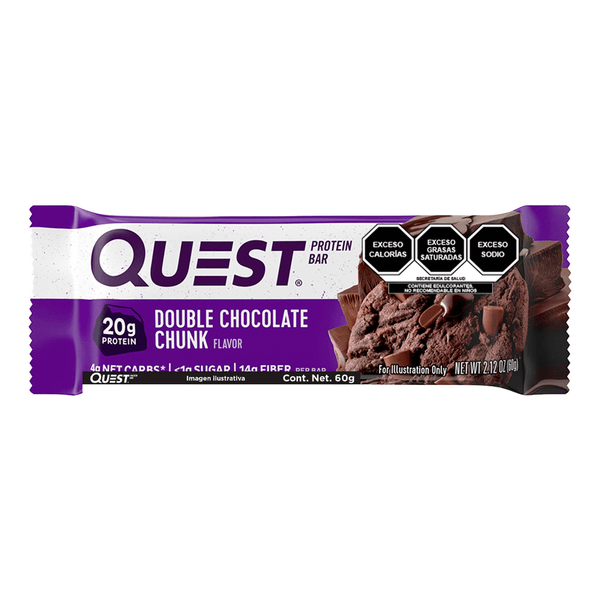 Quest Barras de Proteína Double Chocolate Chunk 1 - H-E-B México