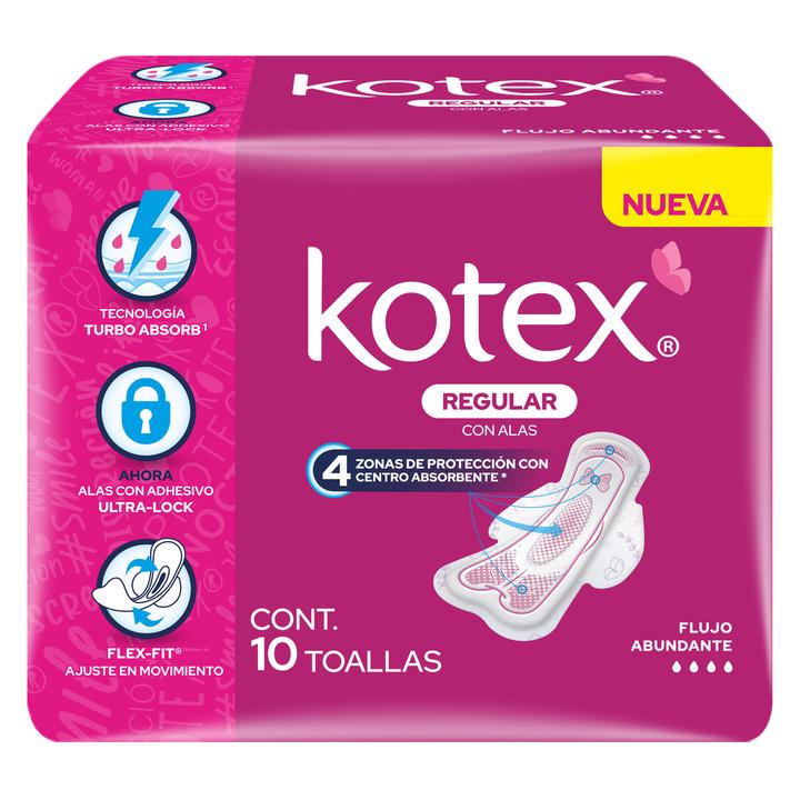 Kotex Toallas Femeninas Protección Avanzada Anatóm - H-E-B México
