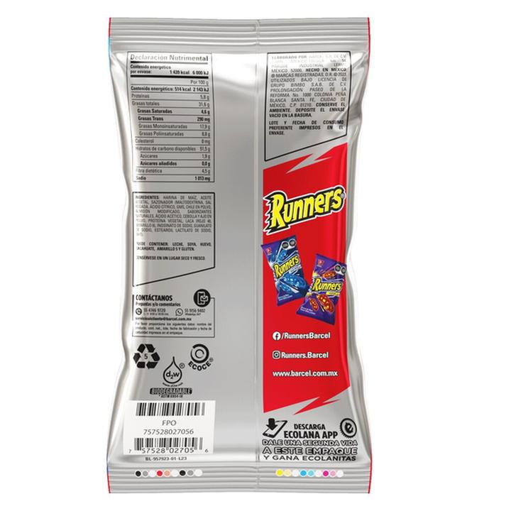 Barcel Runners Sabor Original 280 g - H-E-B México