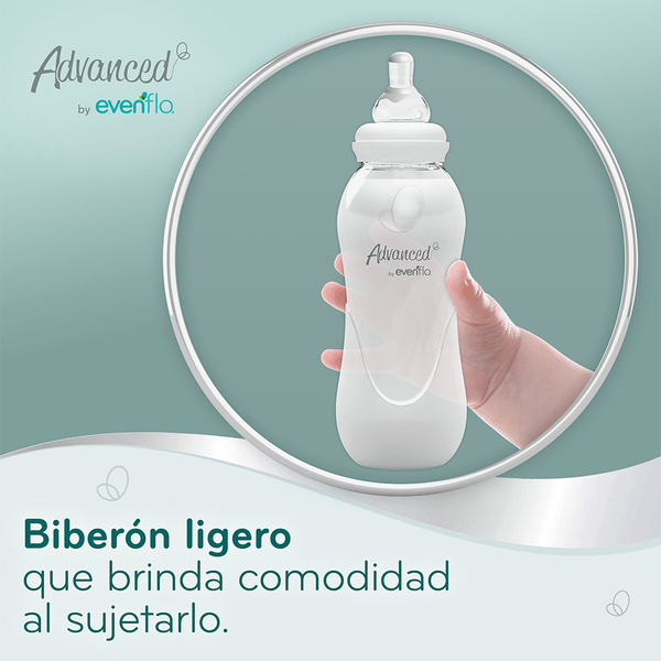 Evenflo Biberón Advanced Light Flujo Medio 1 Pz - H-E-B México