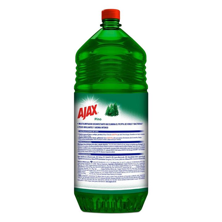 Palmolive Ajax Limpiador Líquido Multiusos Pino 2 L - Mi Tienda del Ahorro Palmolive Ajax Limpiador Líquido Multiusos Pino 2 L - Mi Tienda del Ahorro