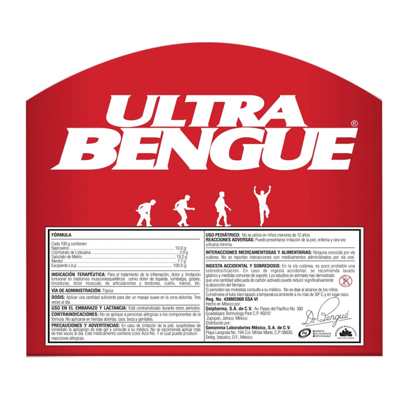 Ultra Bengue Gel Analgesico Inflamacion Y Dolor 65 g - Mi Tienda del Ahorro