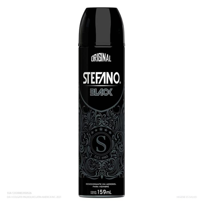 Stefano Desodorante Para Hombre Black 113 g - Mi Tienda del Ahorro
