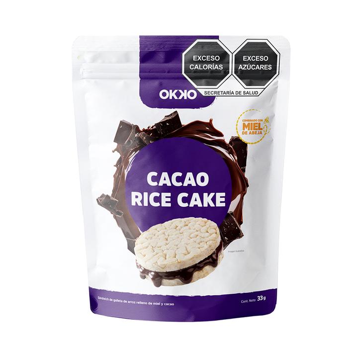 Okko Galletas de Arroz con Cocoa 18 g - Mi Tienda del Ahorro