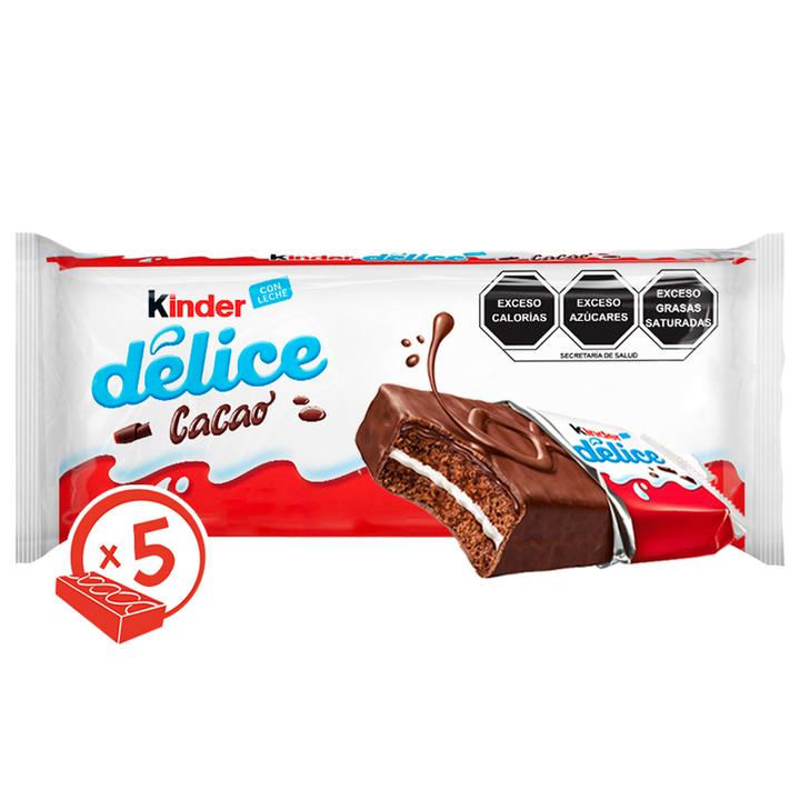 Kinder Delice Pastelito con Cacao 195 g - H-E-B México