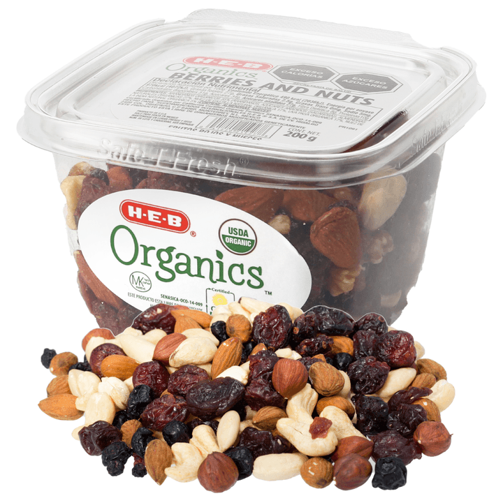 HEB Organics Berries And Nuts Organico 200 g - H-E-B México