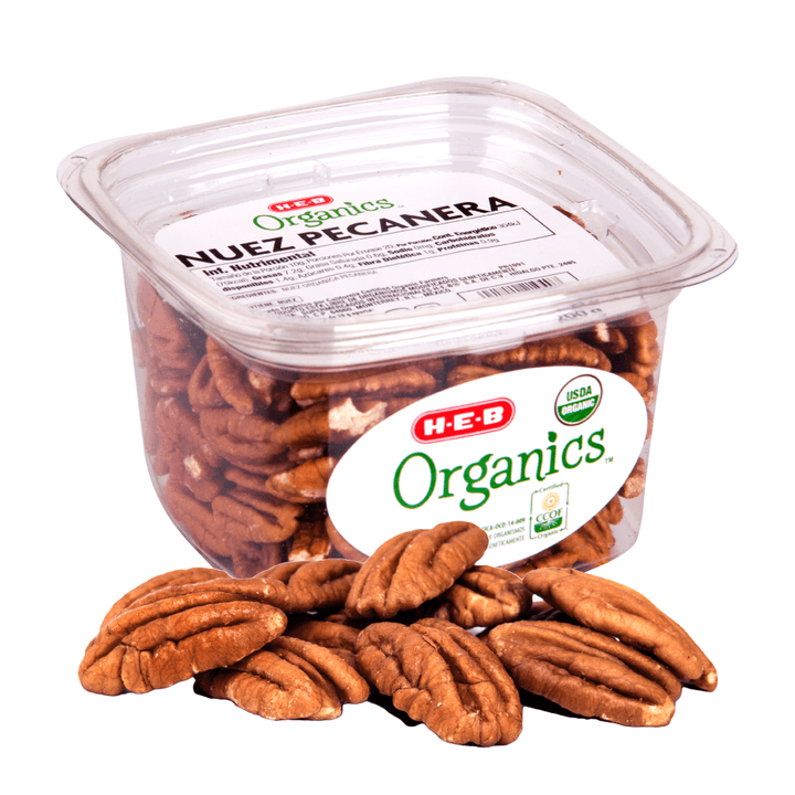 HEB Organics Nuez Organica Pecanera 200 g - H-E-B México