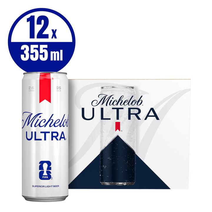 Michelob Cerveza Ultra 12 Pack Lata 355 Ml - Mi Tienda del Ahorro