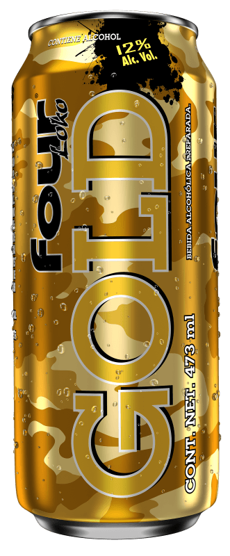 Four Loko Bebida Preparada Gold 473 ml - H-E-B México