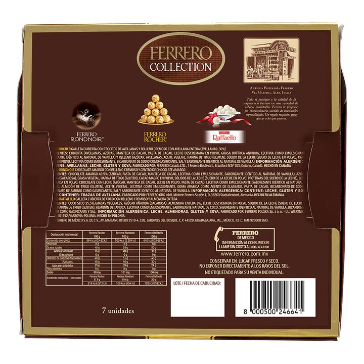 Ferrero Rocher Chocolates Varios Sabores 7pz 77.3g - H-E-B México