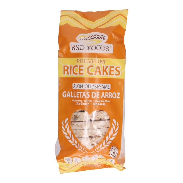 Bsd Foods Galletas De Arroz Con Ajonjoli 72 G Mi Tienda Del Ahorro