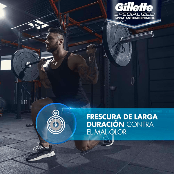 Gillette Antitranspirante Para Hombre Antibacteria - H-E-B México