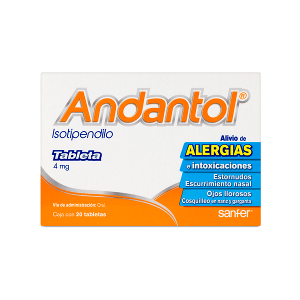 Sanfer Antigripal Andantol 1 Pz - Mi Tienda del Ahorro