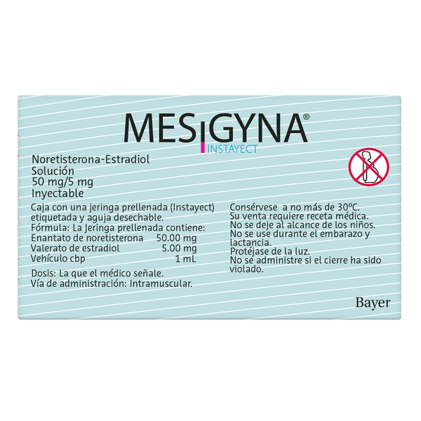 Bayer Rx Mesigyna Jga Deschinstayec 1 Pz - H-E-B México