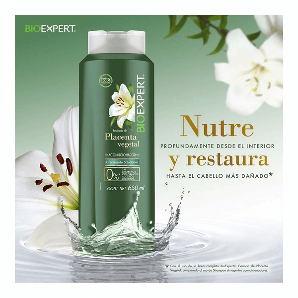 Bioexpert Acondicionador Extracto de Placenta Vege - Mi Tienda del Ahorro