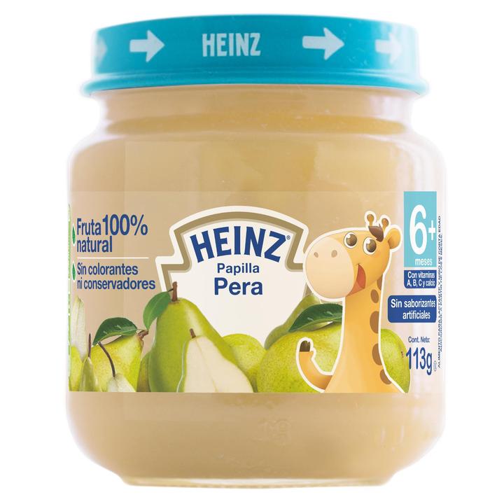 Heinz Papilla Para Bebés Pera 113 g - H-E-B México